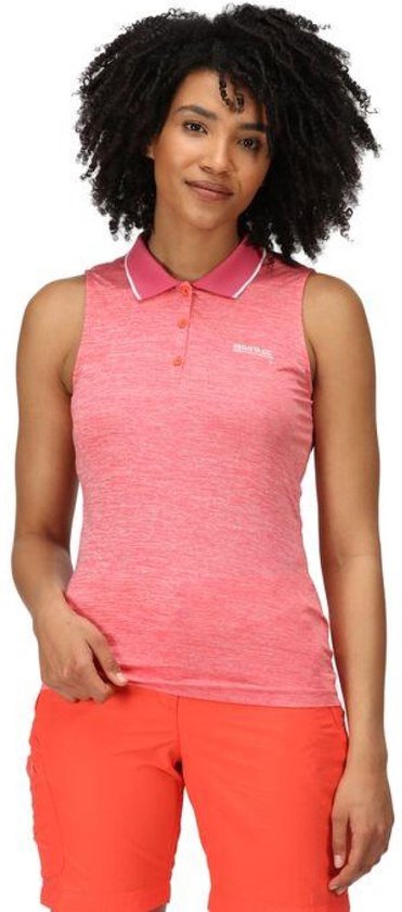 Het Regatta Tima II sportvest - dames - sneldrogend - geribde kraag - Roze | bol
