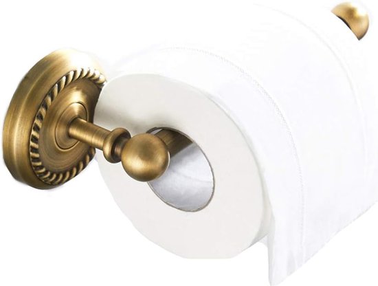 Toiletrolhouder Antiek Messing Papierhouder Toiletrolhouder Retro ...