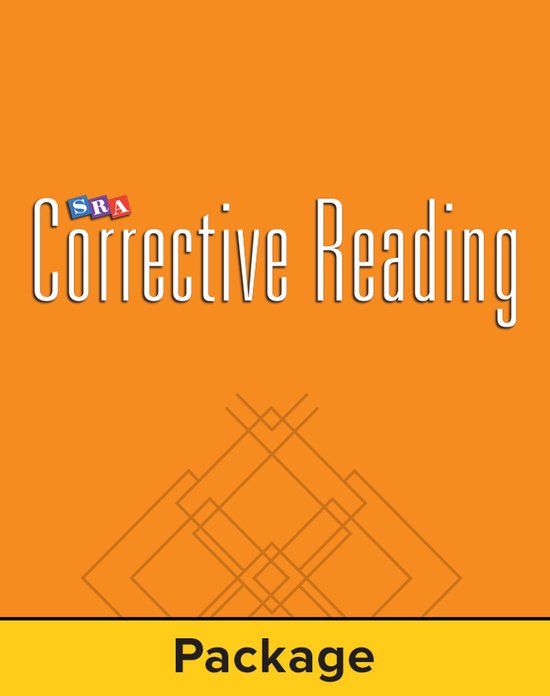 CORRECTIVE READING DECODING SERIES- Corrective Reading Decoding Level A ...