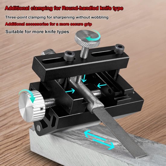 Slijphulp voor beitels - Verstelbare hoek - Houtbewerking - 0-6,5 cm | bol