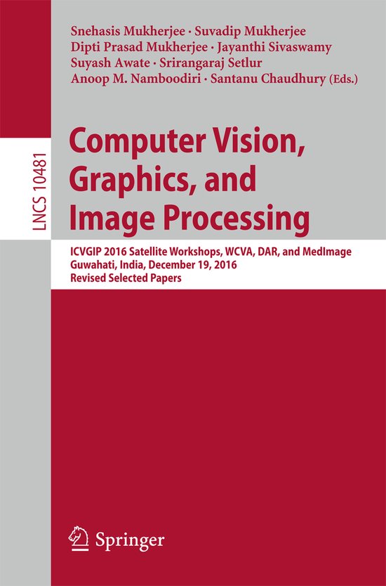 Computer Vision, Graphics, and Image Processing | 9783319681238 ...