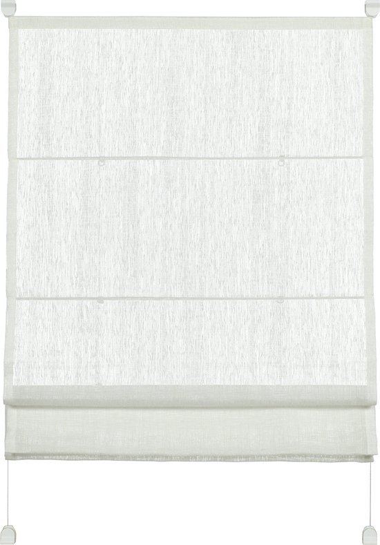 Vouwgordijn zonder boren, om te klemmen, vouwgordijn, transparant, alle ...