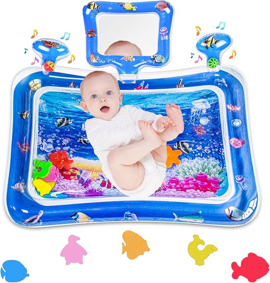 Waterspeelmat - Baby - Watermat - Speelkleed - Kraamcadeau - Speelmat ...