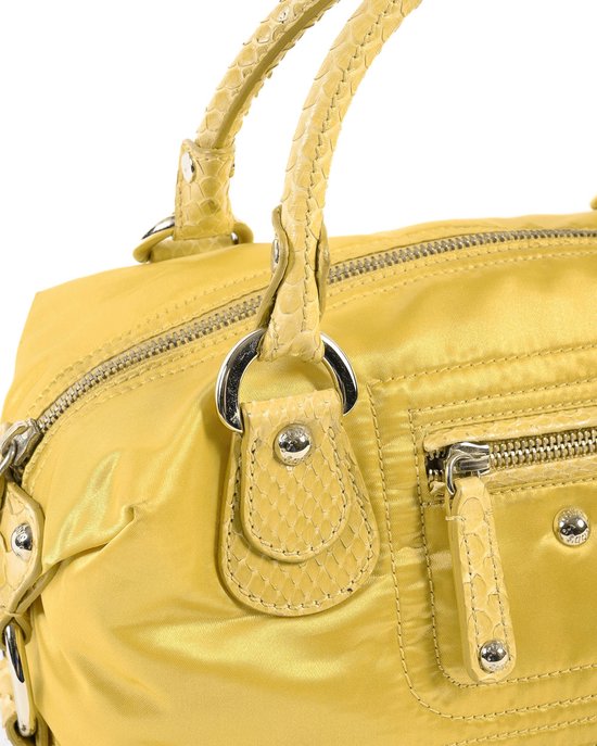 Gele Stoffen Handtas | bol