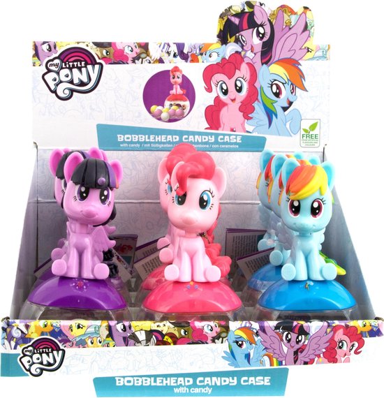 My Little Pony Bobble head Candy Case 9 stuks | bol.com