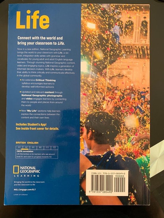 Life - Second Edition A1.2/A2.1: Elementary - Student's Book + App ...