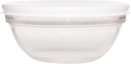 Luminarc Empilable Servies - Kom met deksel - 20cm - (set van 6) En ...