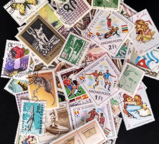 bol.com | Postzegels - Antieke / Oude Postzegels - Zegels - Verzameling ...