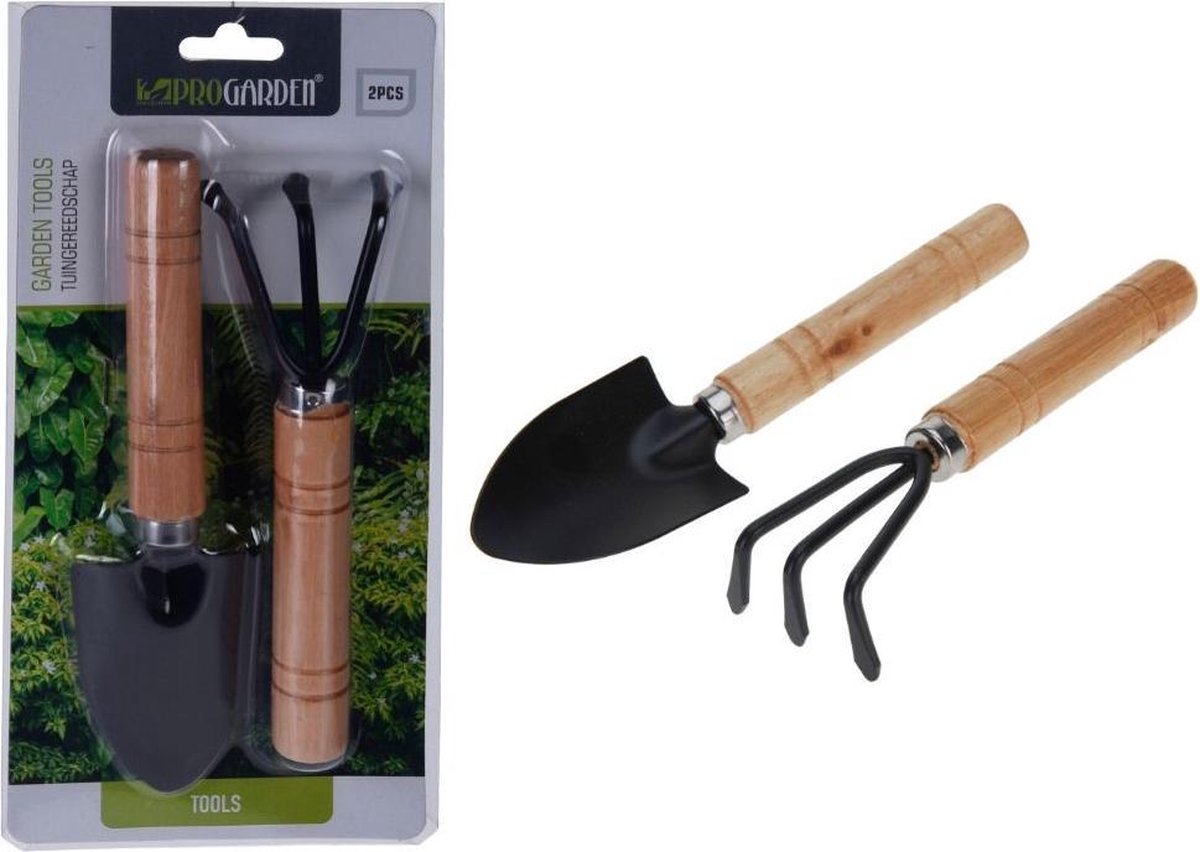 Pro Garden Schep en Hark Mini - Kinderen - Kamerplanten ...