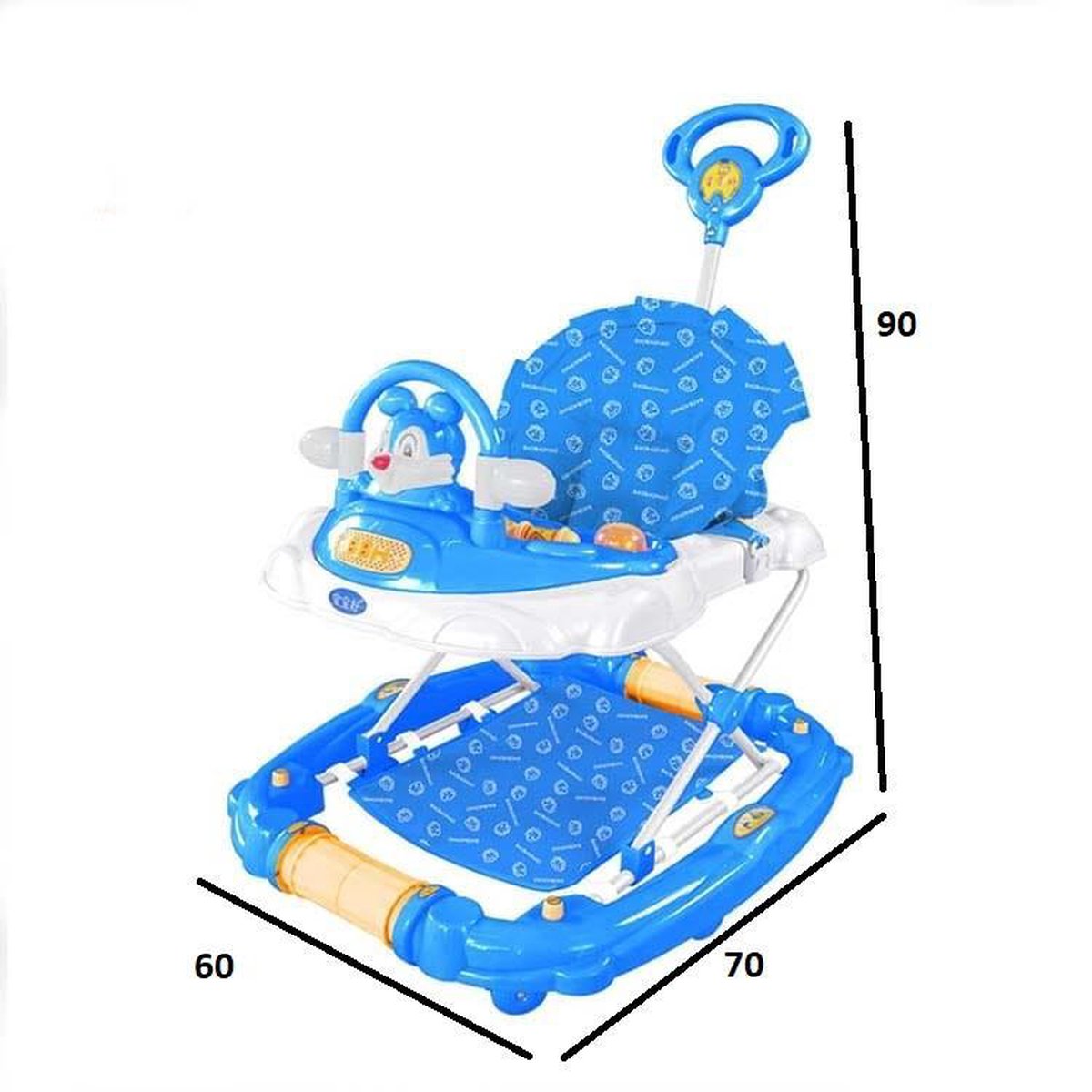 Multifunctioneel kinderen loopstoel , Loopstoeltje met Schommelfunctie ...