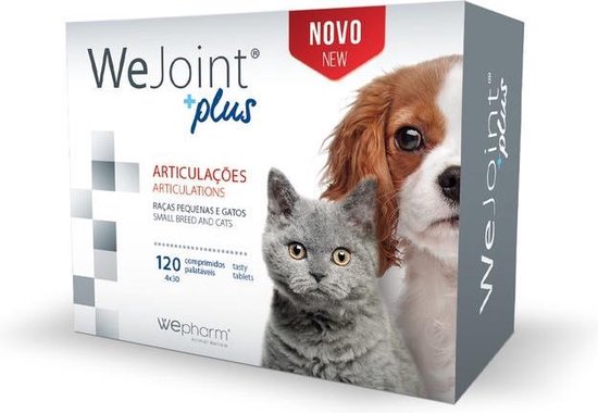 Wepharm WeJoint PLUS- Kat en Kleine Hond 120 tabletten | bol