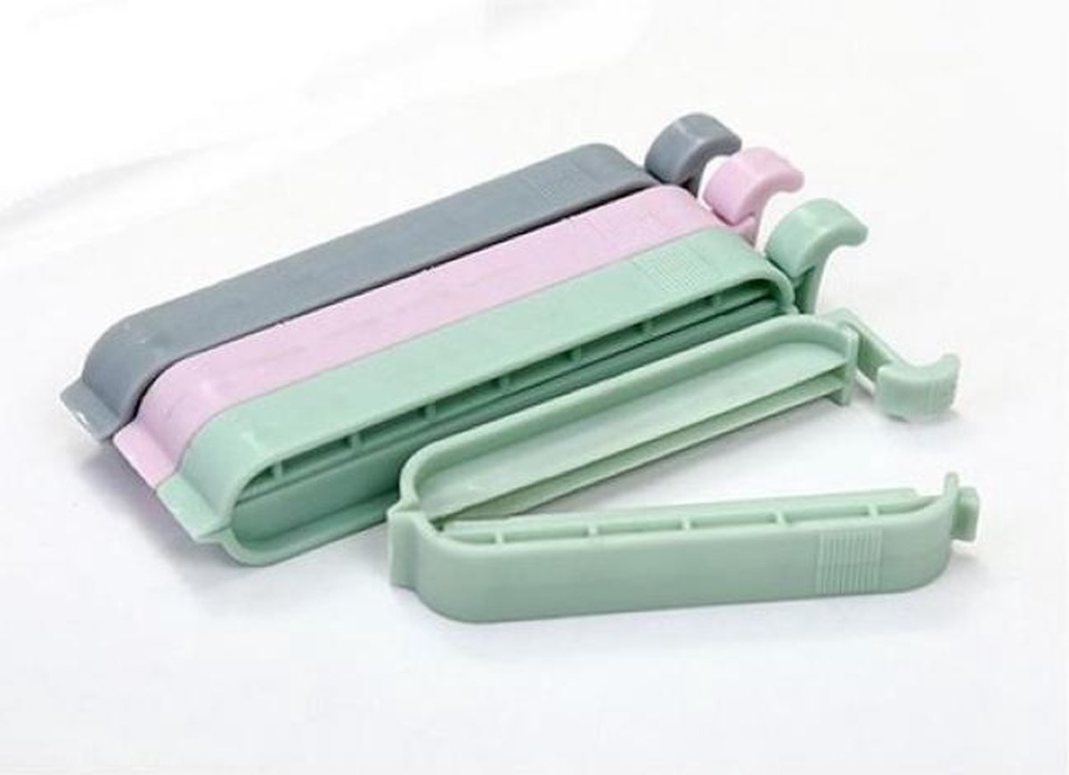12 stuks vershoud clips / sluitingen plastic zakken / chipszakken ...