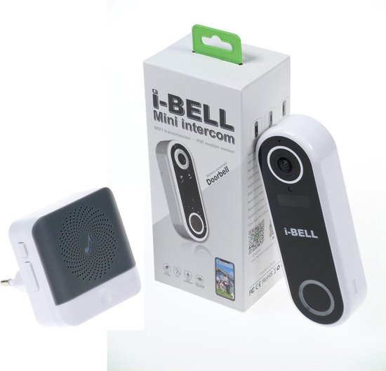 i-Bell Full HD Videodeurbel met Ding Dong | bol