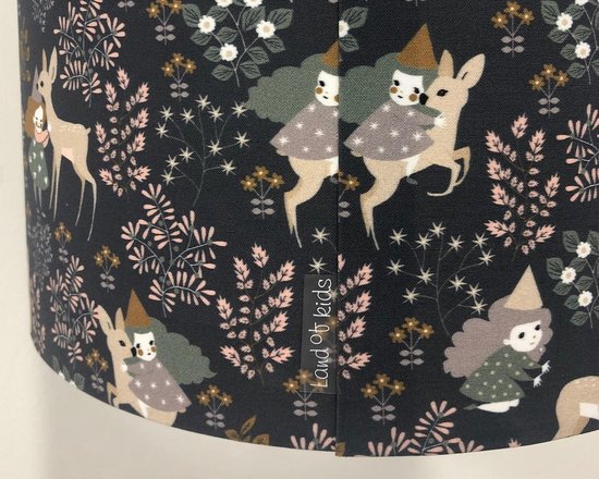 Lamp Babykamer Feeën en Hertjes - Land of Kids Hanglamp Enchanted ...