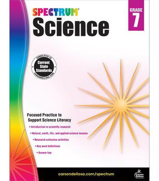 Spectrum Science, Grade 7 | 9781483811710 | Boeken | bol