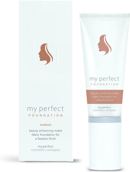 My Perfect Foundation, medium, natuurlijke dekking voor alle huidtypes ...