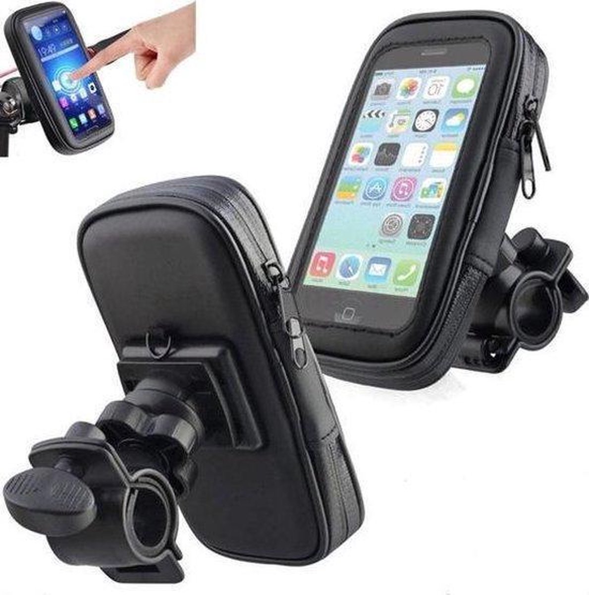 Fiets telefoonhouder - motor telefoonhouder - smartphone houder ...