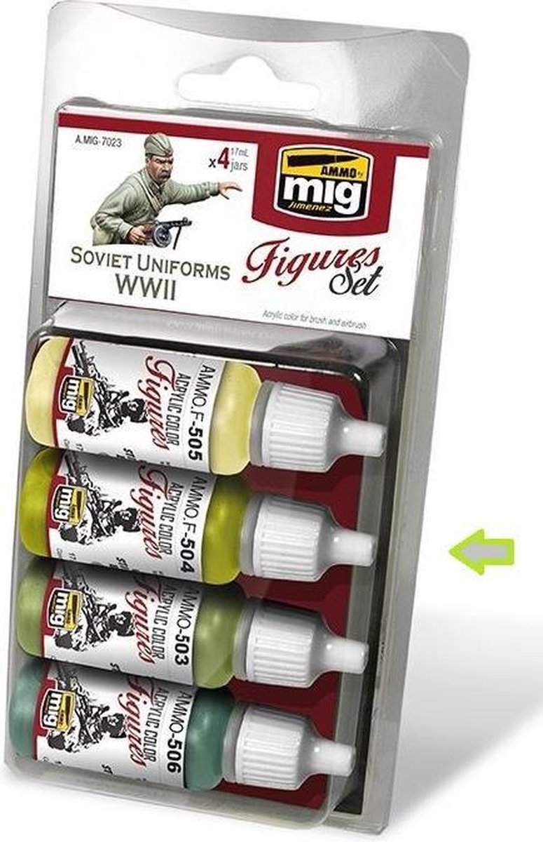 AMMO MIG F504 Yellow Green FS-34259 - Acryl Verf flesje | bol.com