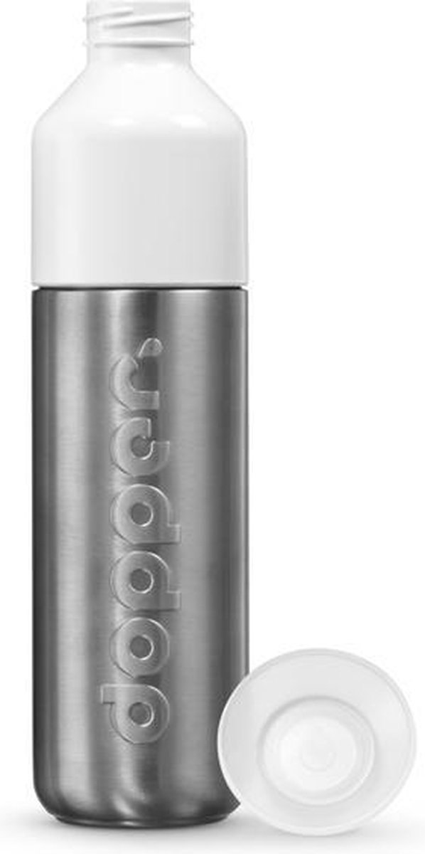 Dopper Steel Drinkfles - 490 ml - Roestvrij staal | bol.com