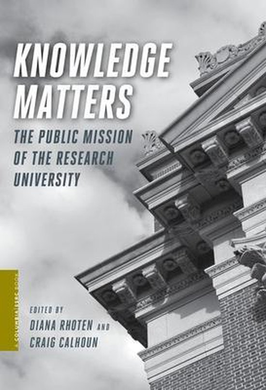 Knowledge Matters (ebook), Rhoten, Diana | 9780231521833 | Boeken | bol.com