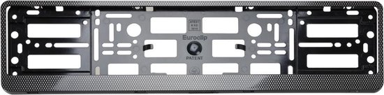 Kentekenplaat houder auto - Nummerplaathouder - Carbon | bol.com