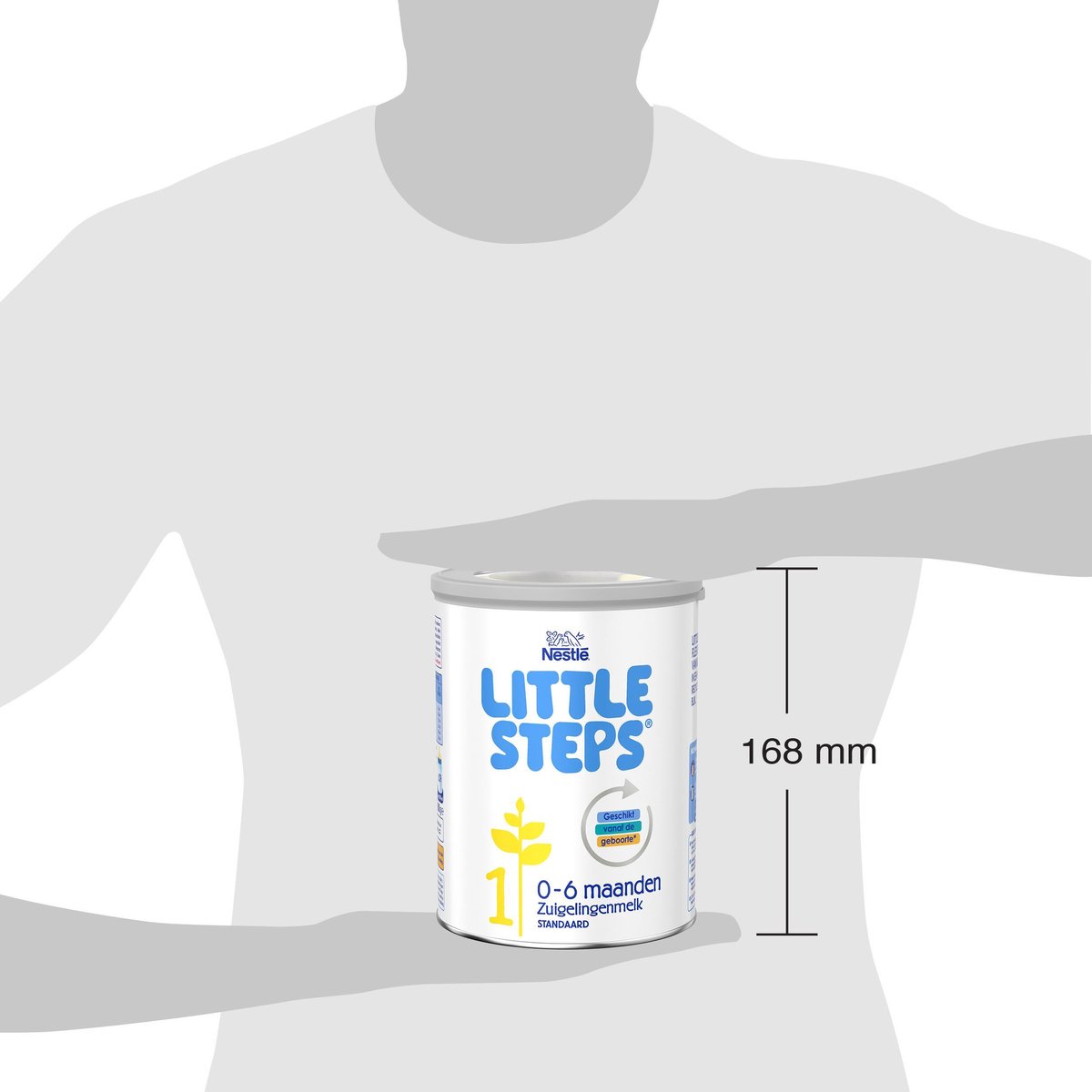 Nestlé Little Steps Standaard 1 flesvoeding - tot 6 maanden - 2 x 800 ...