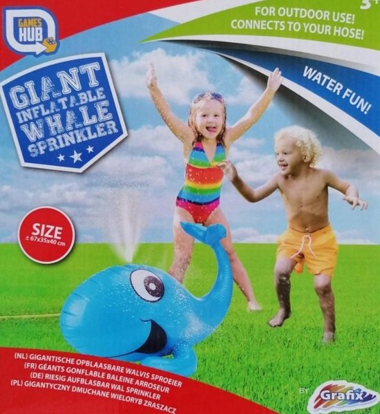 INTEX flamingo kinderzwembad & walvis watersproeier - Peuter zwembad ...