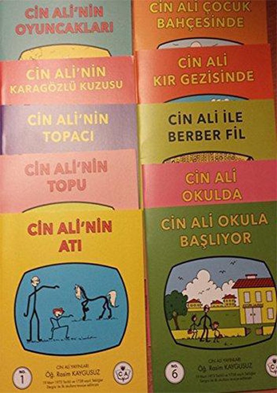 Cin Ali Kitap Seti (10 Kitap Takım) | 9786056579004 | Boeken | bol.com