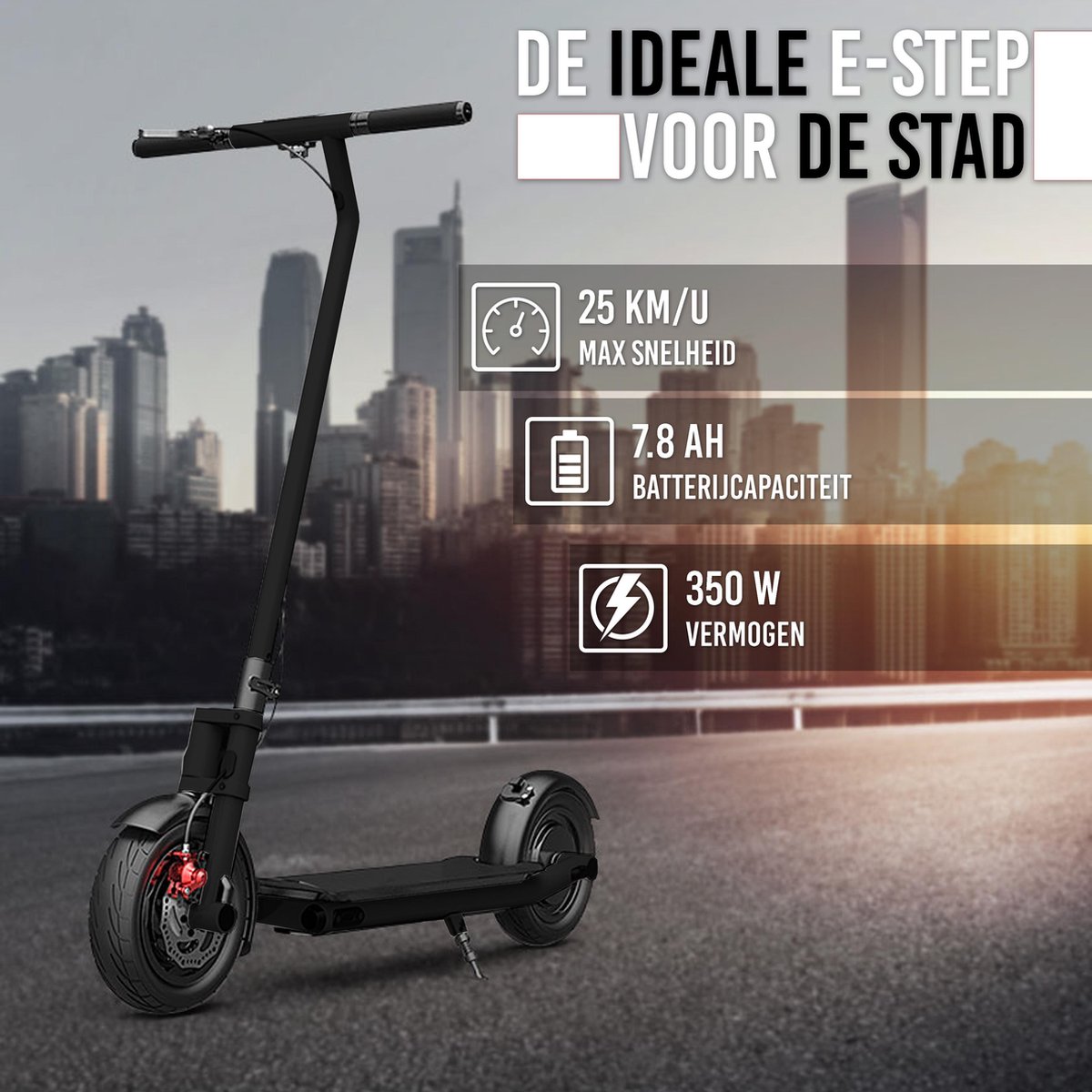GoSteps 10I Elektrische Step Voor Volwassenen en Kinderen – Opvouwbare ...
