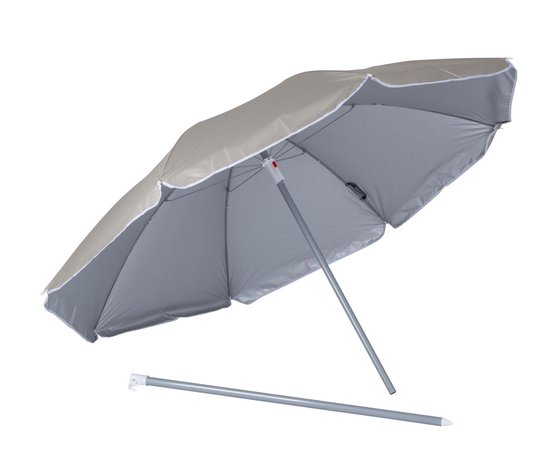 Bo-Camp Parasol - Beach - 160 cm - Zandkleurig | bol