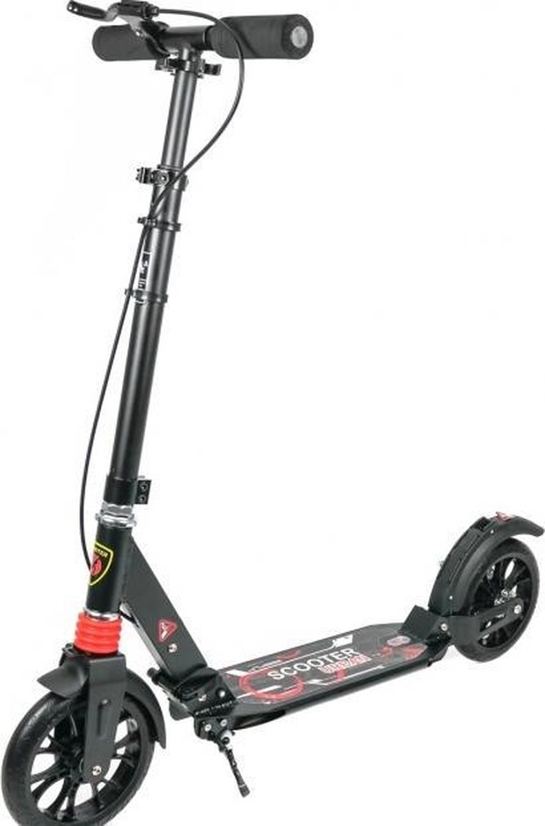 Step Kinderen/Volwassenen - Zwart - Opvouwbaar - met Handrem - tot ...