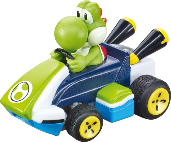 Carrera Mario Kart Mini Rc - Yoshi RC Voertuig - 2,4ghz - 7 X 4,5 cm | bol