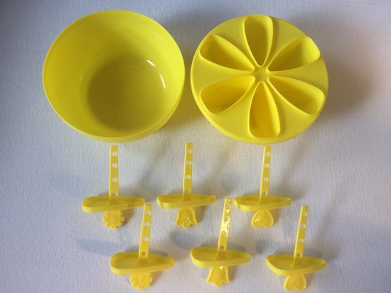 ijsjeshouder ijslollymaker 6 stuks 45 ml | bol