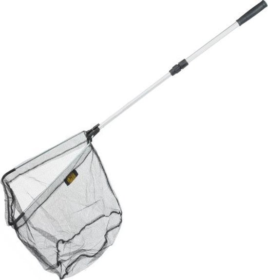 XQ MAX VIS SCHEPNET 180CM - Zwart / Zilver - Visnet - Voor het vangen ...