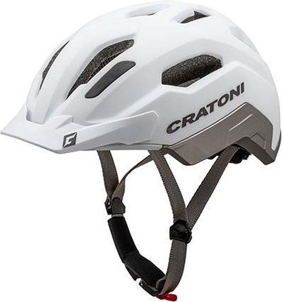 Cratoni C-Classic Fietshelm - Maat S/M - (54-58cm) - Wit | bol.com