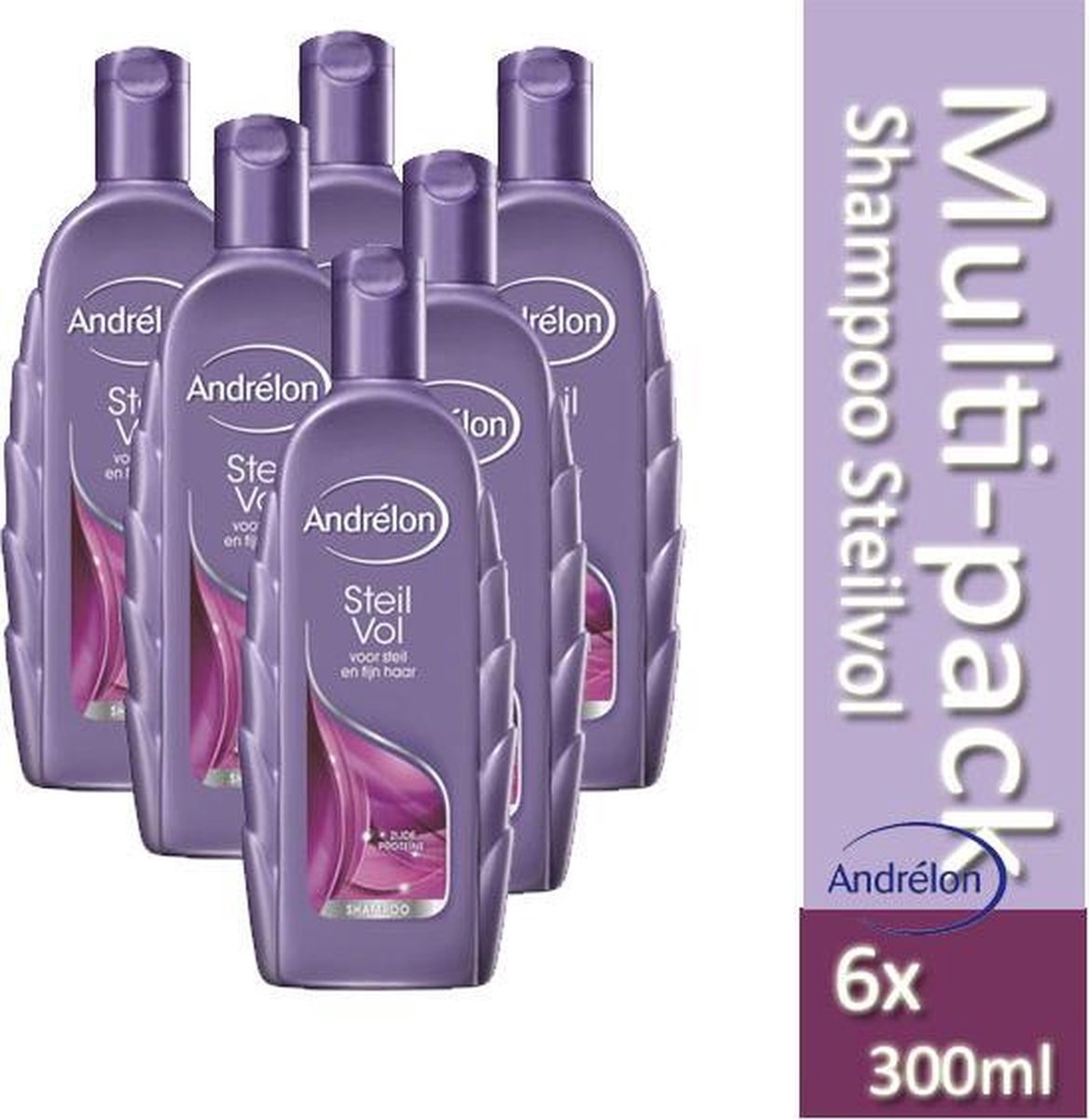Andrélon Shampoo Steilvol 6 x 300ml | bol.com