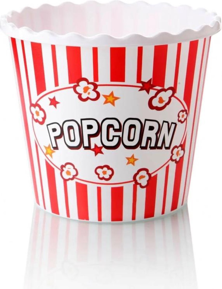 Soft Chef Popcorn bak | 2,2 liter | Rood | Popcorn bakjes ...