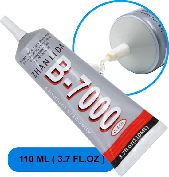 B7000 Lijm 110 ML transparante lijm voor smartphones, tablets, sieraden en veel meer | bol.com