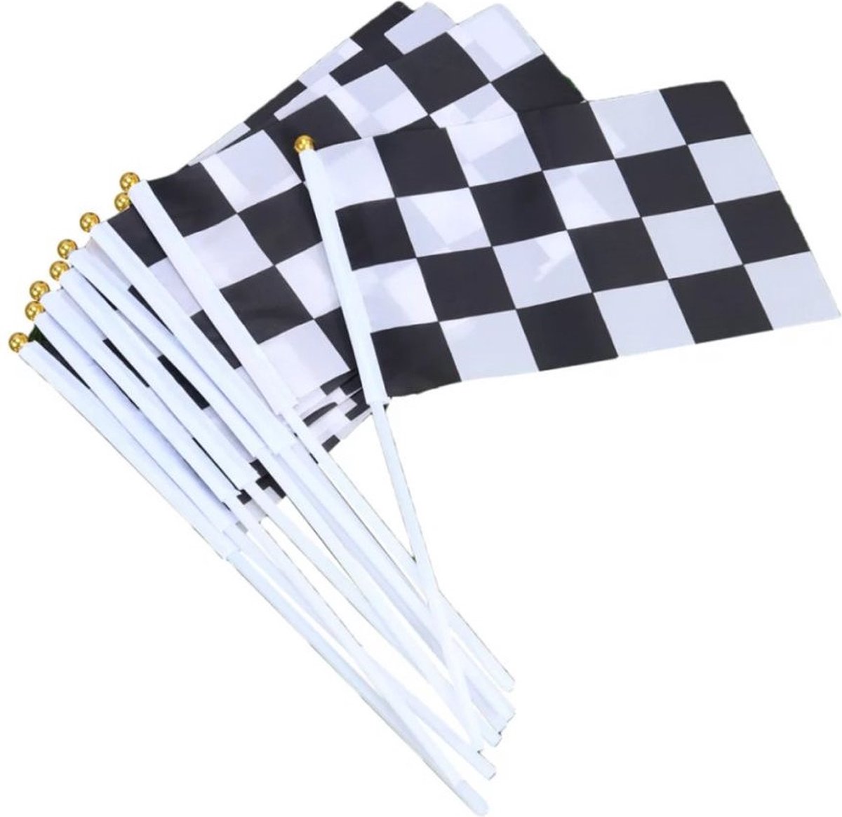 Race vlag – formule 1 – race – vlaggen – 5 stuks –zwaaivlag formule 1 ...