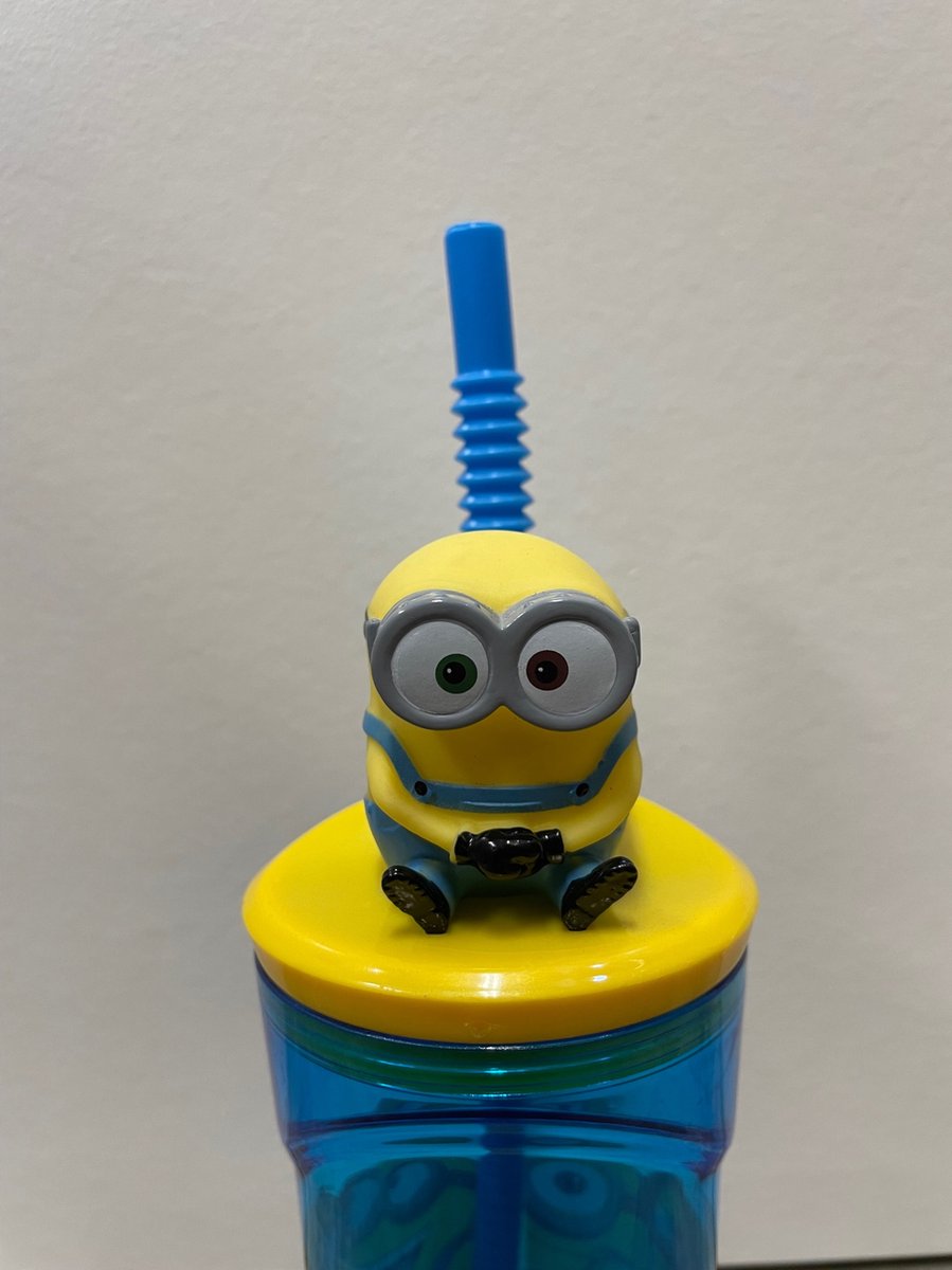 Minions Drinkbeker 360 ml - Groot rietje - Minions Print - Kinderen ...