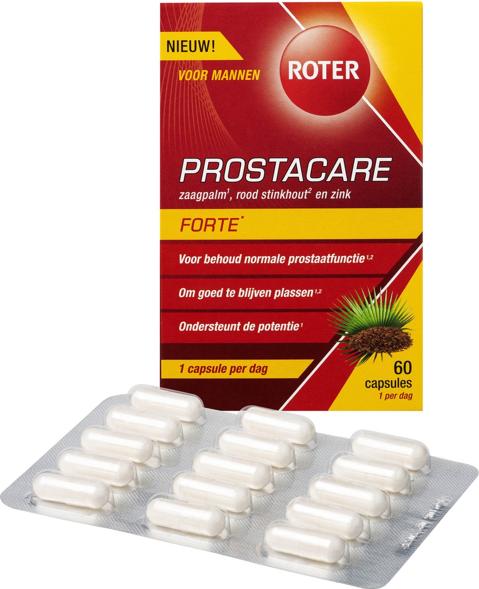 Roter Prostacare Forte - Supplement- 60 capsules | bol