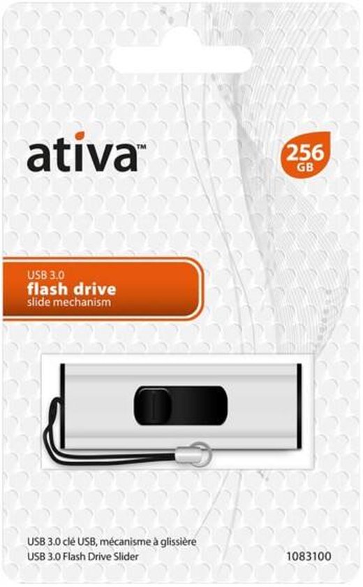Ativa USB-stick USB 3.0 256 GB Zilver | bol
