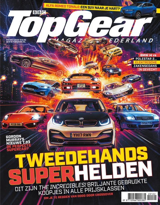 TopGear magazine maart 2022 | bol