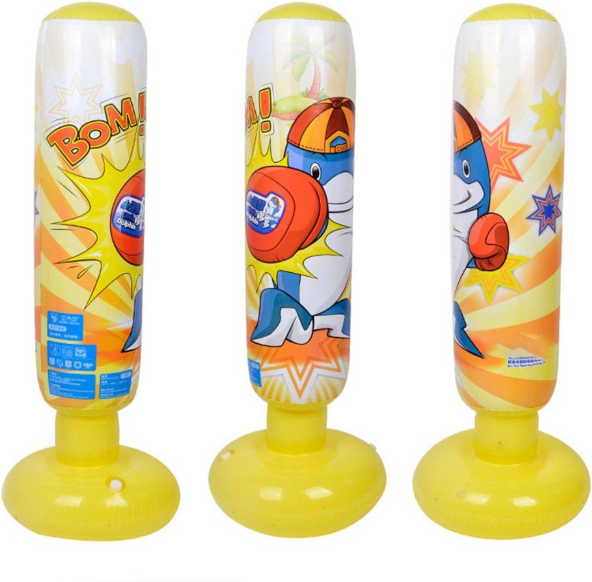 Magnificos® - opblaasbare bokszak - boksbal kinderen – boksbal ...