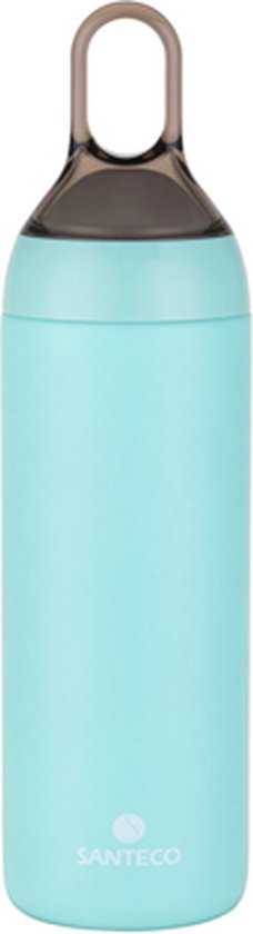 Santeco YOGA Dubbelwandige Isolerende Drinkfles in Inox Mint 500 ml | bol.com