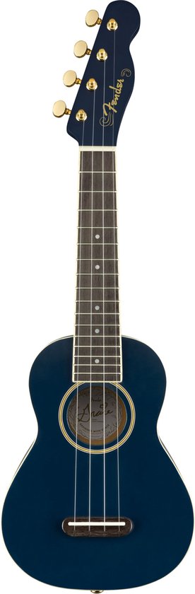 Fender Grace VanderWaal Moonlight Ukulele (Navy Blue) - Sopraan ukulele ...