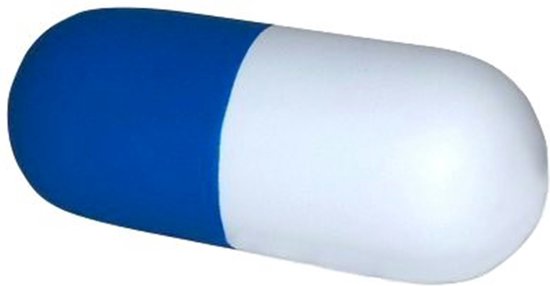 Stressbal - Capsule - Fidget Toy - Squishy Capsule/pill - stressbal ...