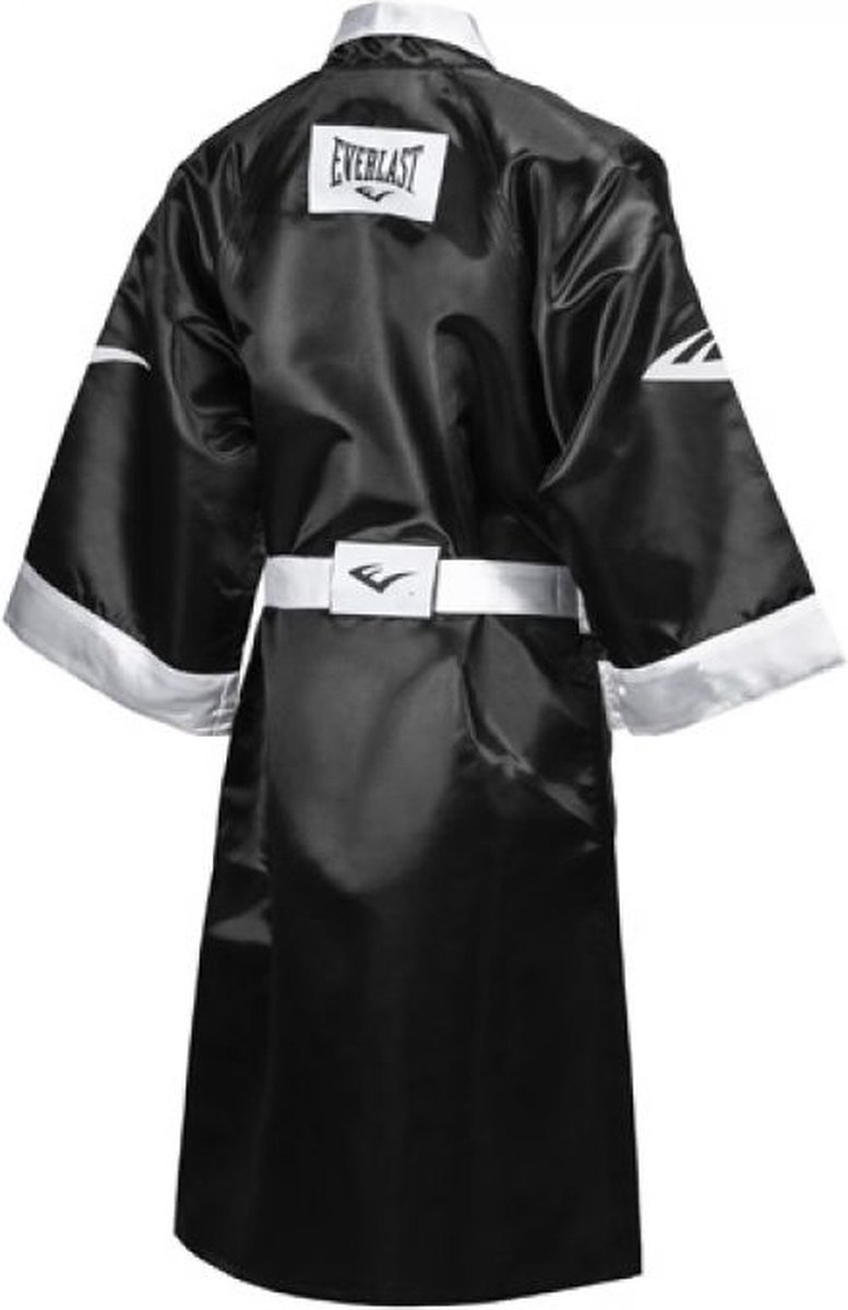 Everlast Full Length Boxing Robe With Hood Black S | bol.com