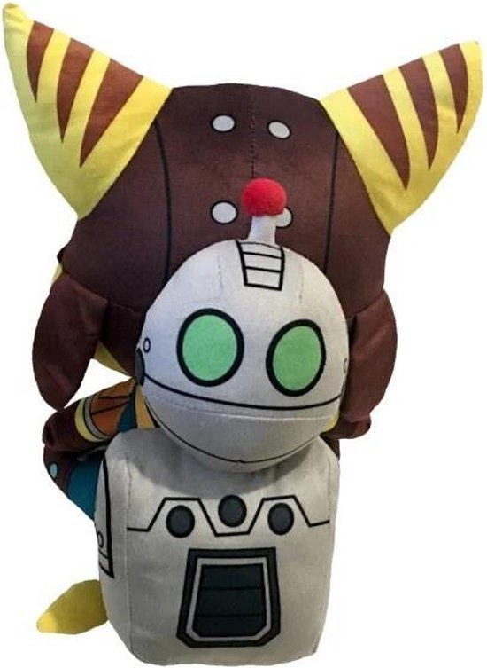 Ratchet and Clank Rift Apart - Ratchet Deluxe Stubbins Pluche | bol