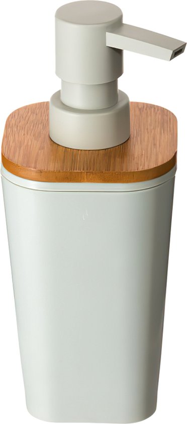 VDN Stainless Zeeppompje - Zeepdispenser - Zeeppompje vrijstaand - Wit ...